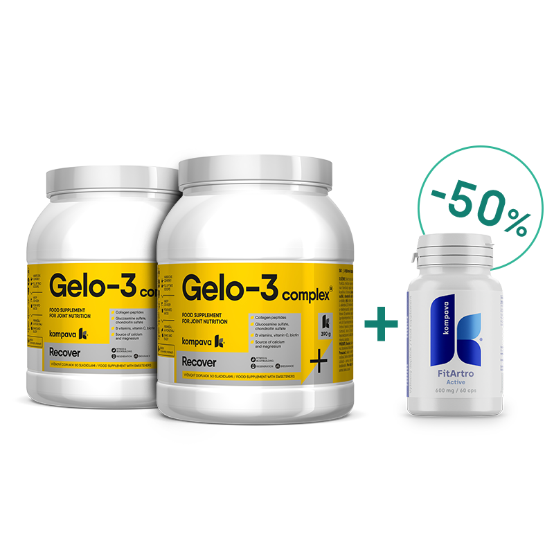 GELO-3 Complex® - komplexná výživa pre kĺby • kompava.sk